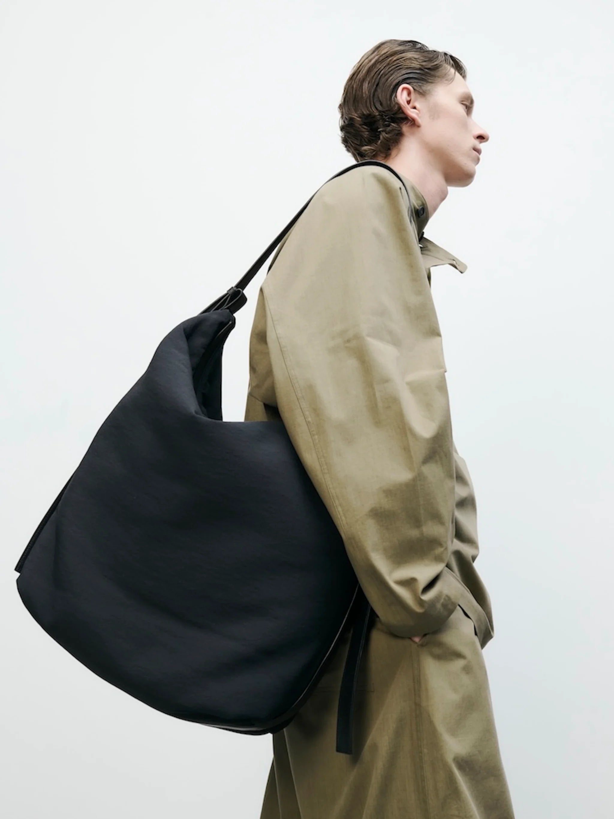 STUDIO NICHOLSON - Airport bag astro nylon black – nou